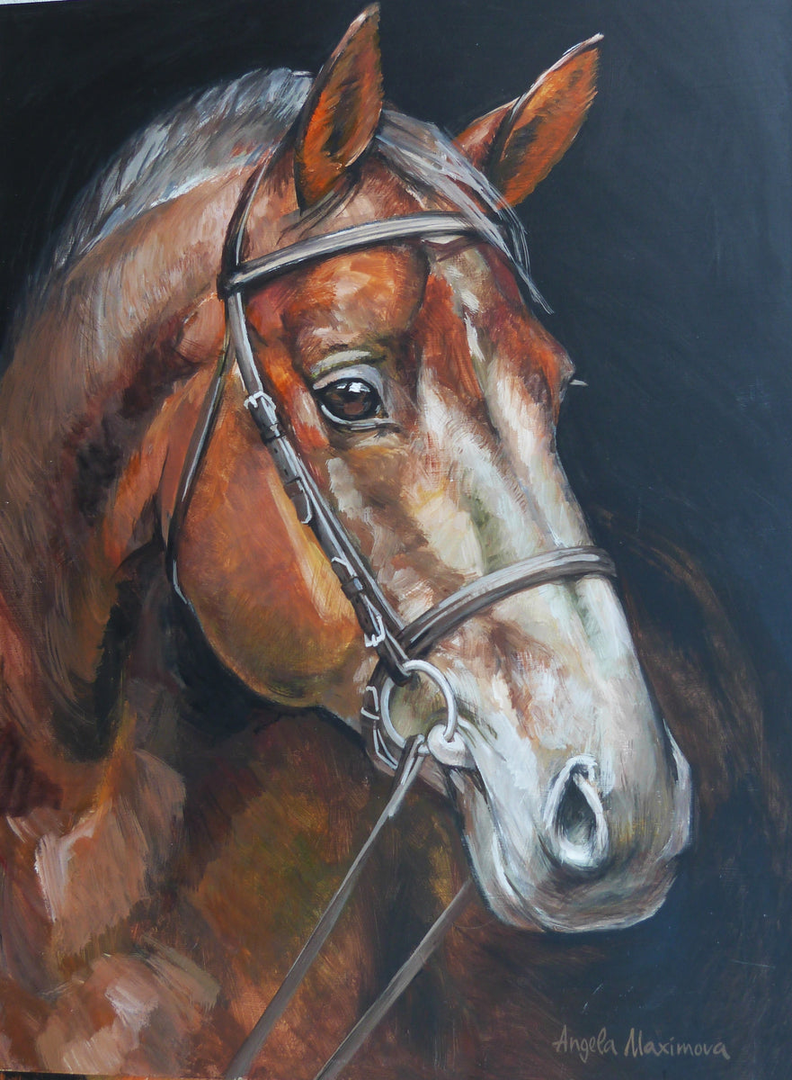 Anglea Maximova - Horse Study 6. – Ballaban